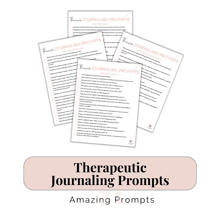 70+ Crucial Therapeutic Journaling Prompts - Mending Time, Mama!